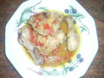 Ayam bumbu manado de indonesia ( pollo guisado estilo manado ...