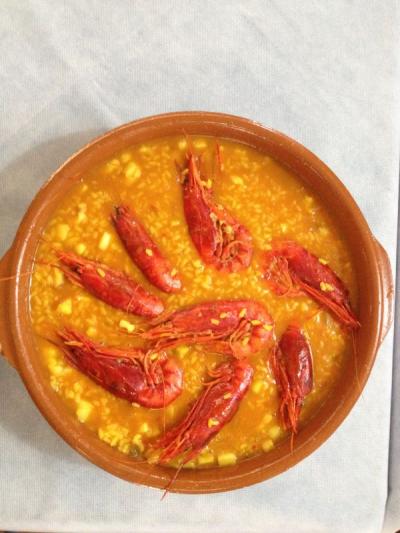 Arroz con rasposo la gamba de oro - - Receta - Canal Cocina