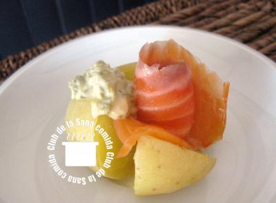 Papines con salmón - - Receta - Canal Cocina