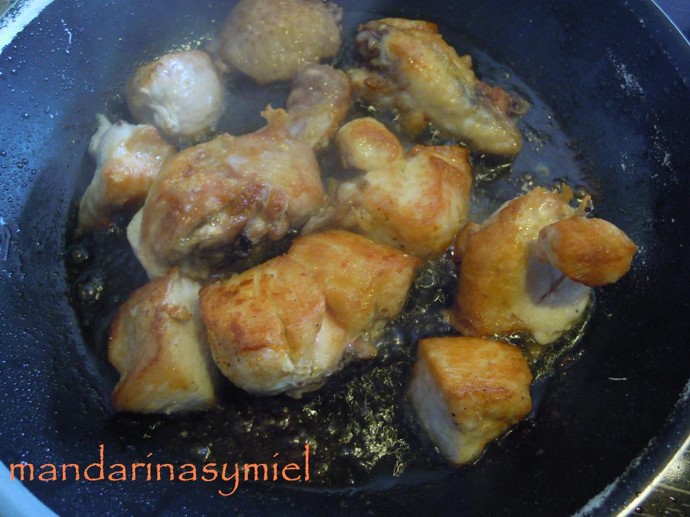 Pollo con salsa de mandarinas. - - Receta - Canal Cocina