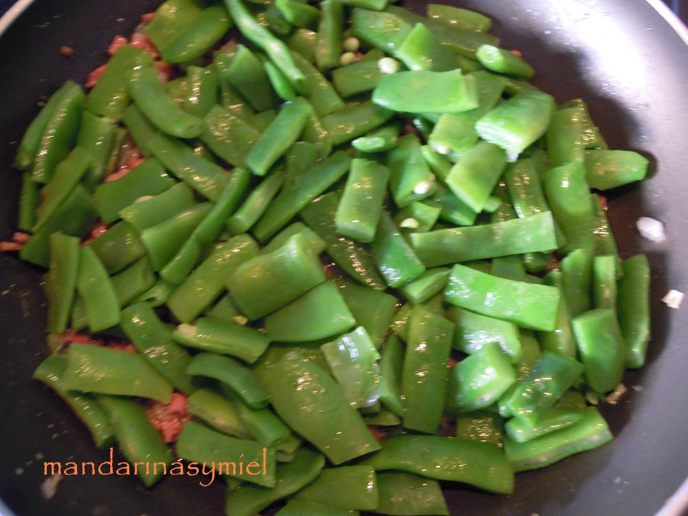 Judías verdes con jamón. - - Receta - Canal Cocina