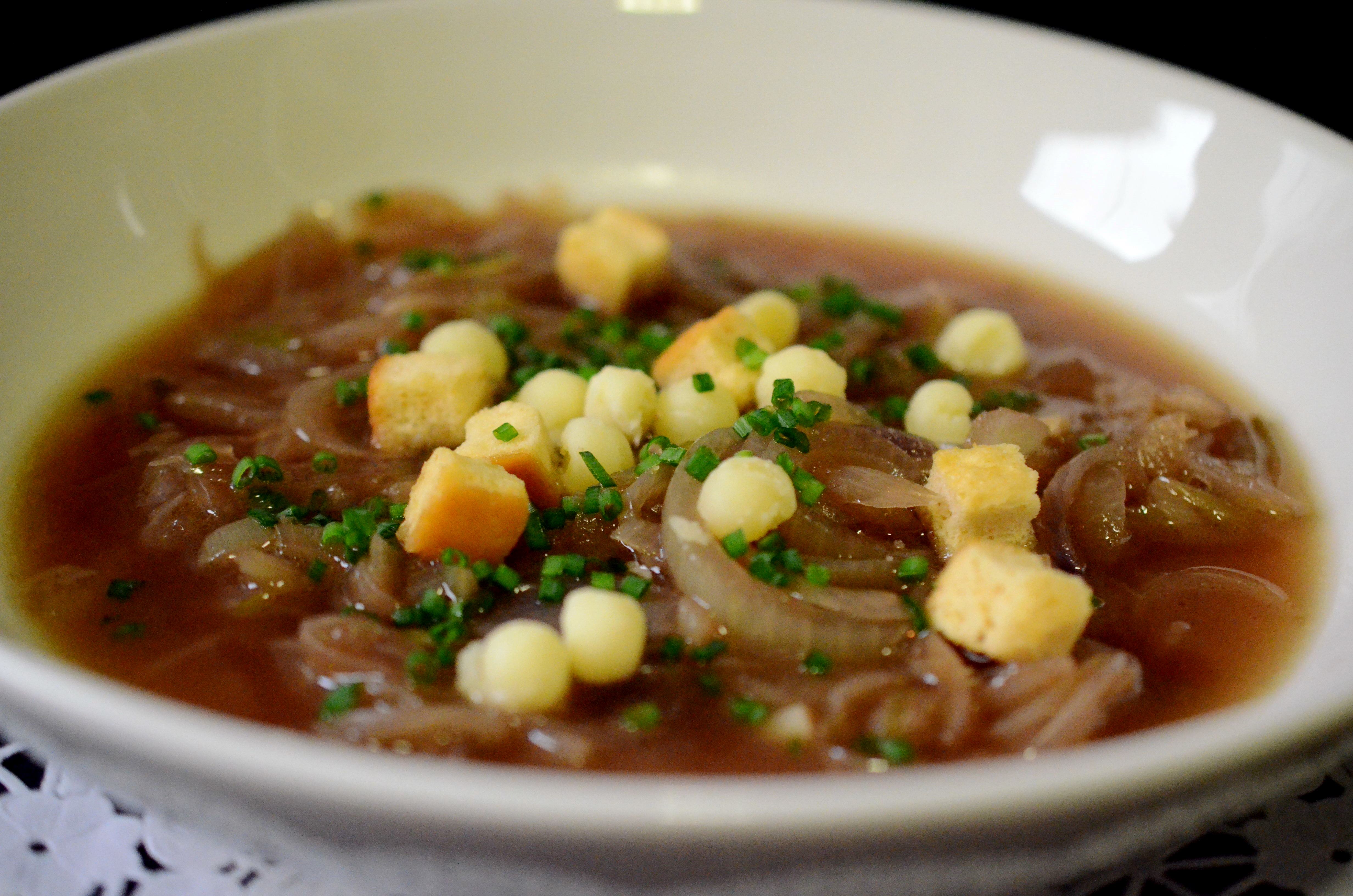 Sopa de cebollas - - Receta - Canal Cocina