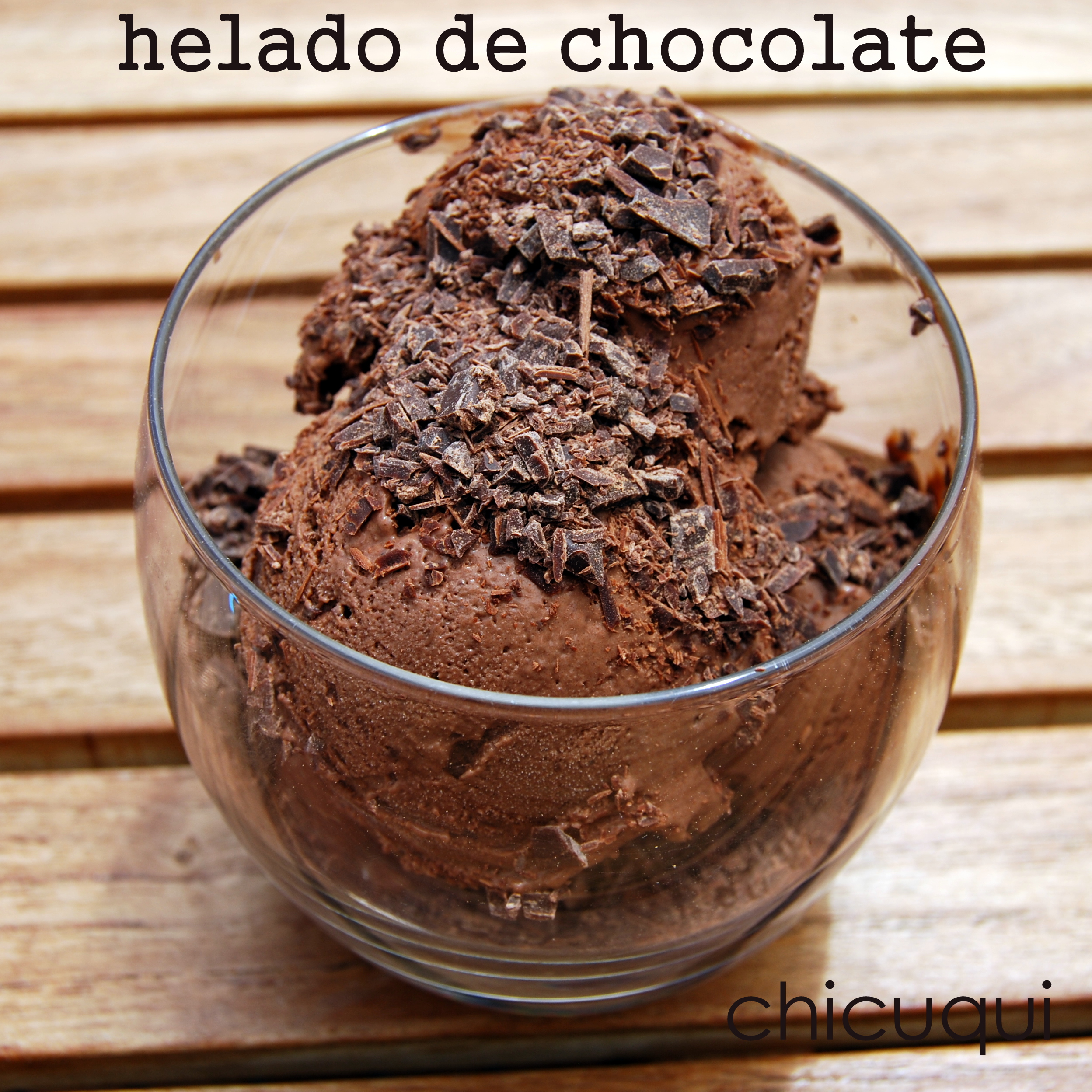 Helado de chocolate, el mejor del mundo! - - Receta - Canal Cocina